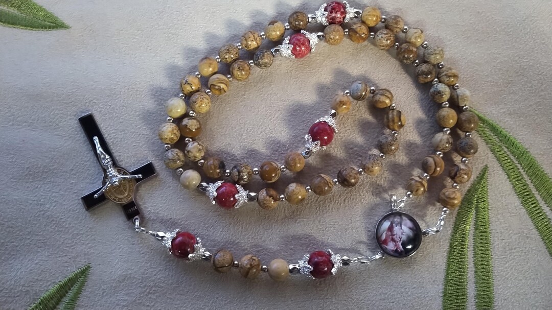 Scourging of Jesus Royal Limited Edition Precious Holy Rosary With 18K ...