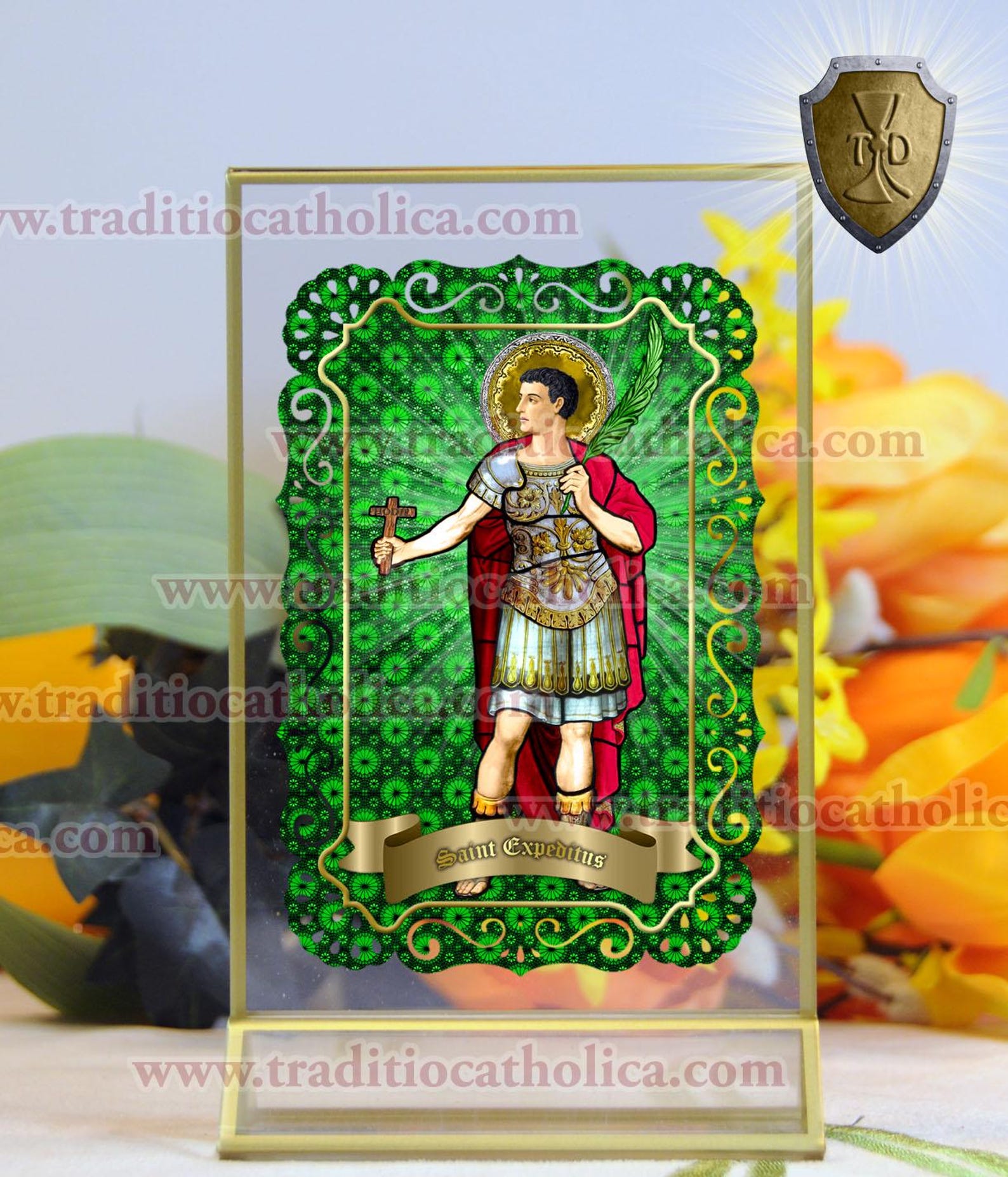 Saint Expeditus, Patron of Emergencies and Fast Solutions Laminated ...