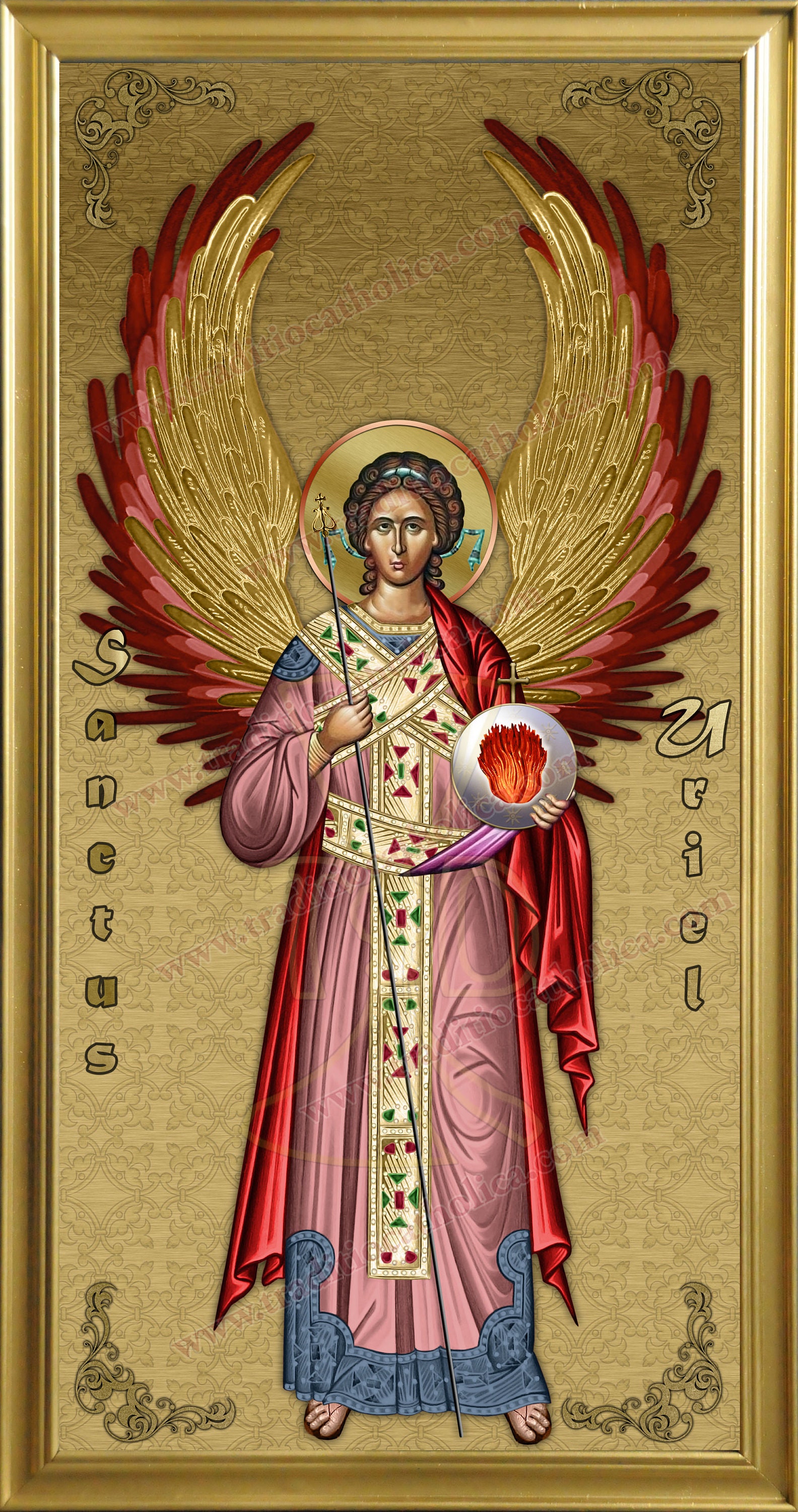 Archangel Uriel Symbol