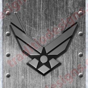 US Air Force Metallic Laminated Bookmarks. Custom US Air Force Bookmark ...