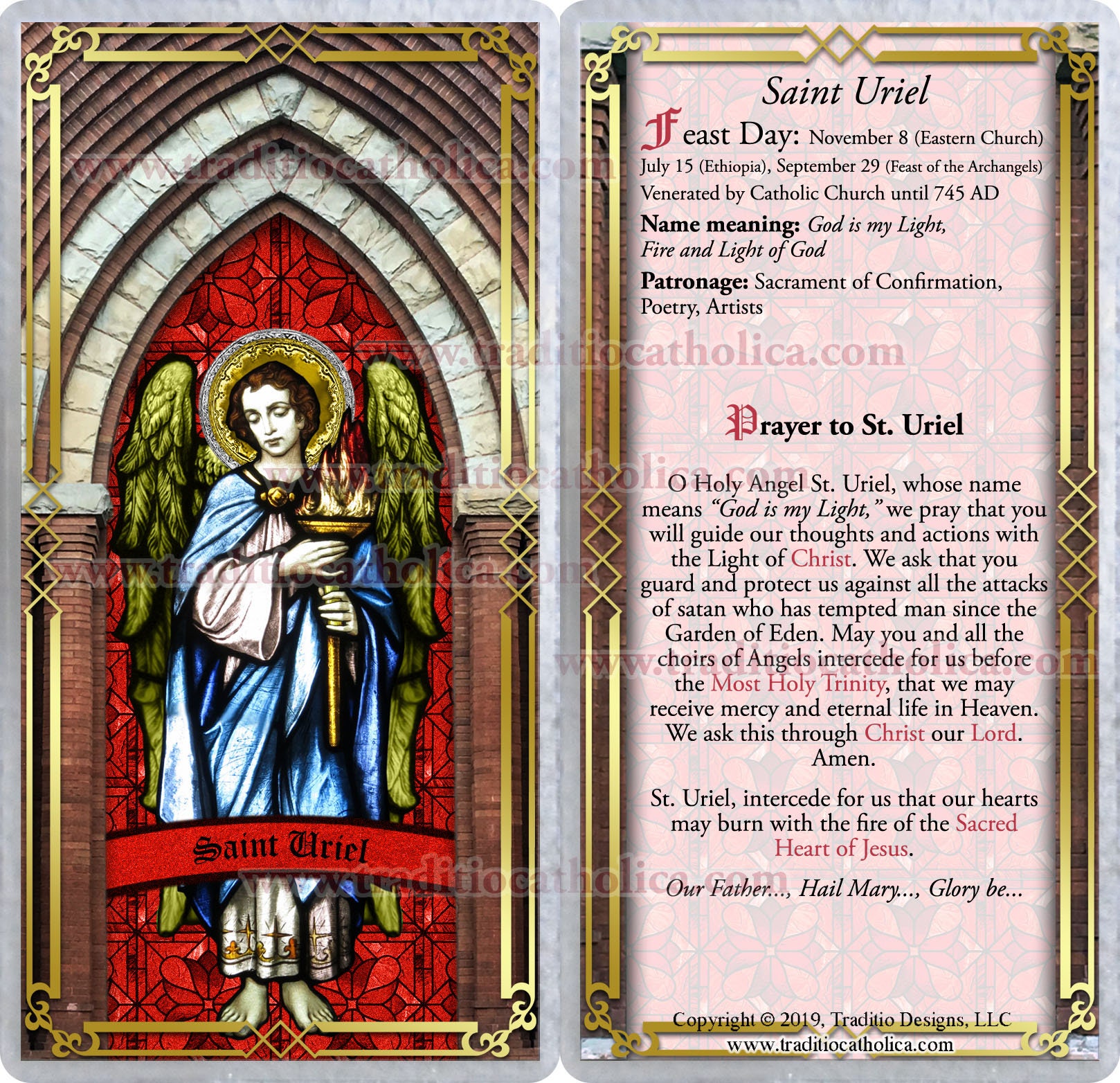Archangel Uriel Prayer