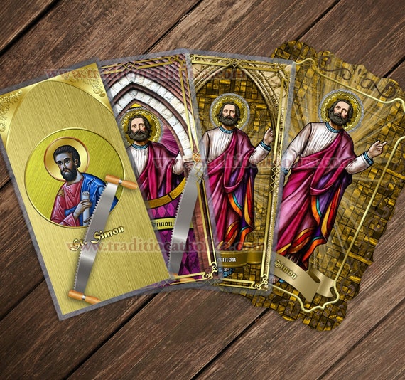 Saint Simon The Apostle Symbol