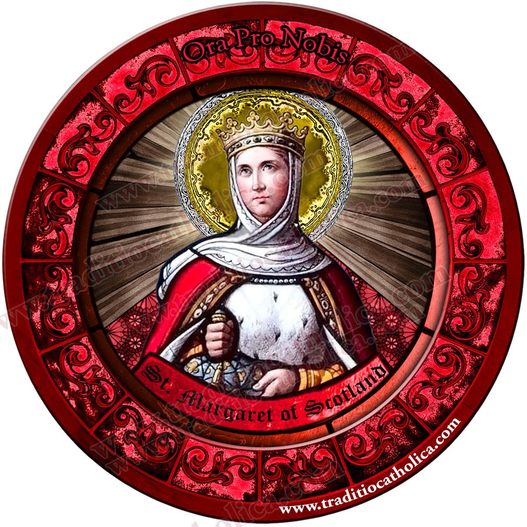 Saint St. Margaret of Scotland, Patron of Child Death and Large ...