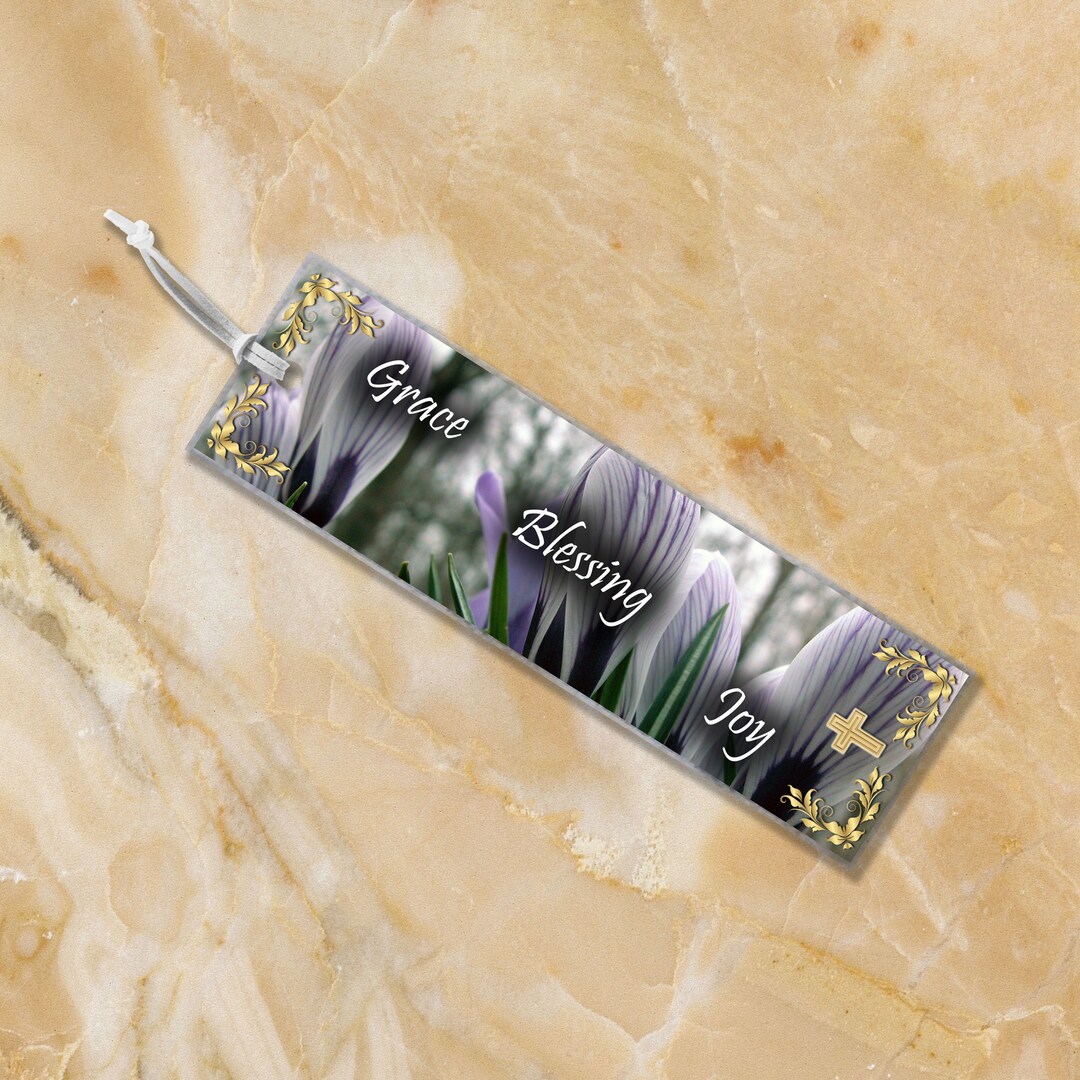 Grace Blessing Joy Bible Scripture Bookmark Laminated Catholic ...