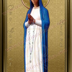 Our Lady of Kibeho Handcrafted Framed Prints. 7x14 Size. Our Lady of ...