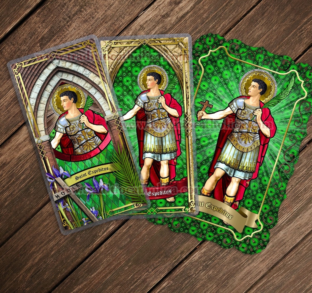 Saint Expeditus, Patron of Emergencies and Fast Solutions Laminated ...
