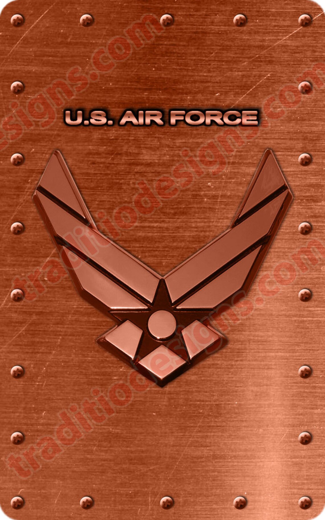 US Air Force Magnets Air Force Decal Round 3.5 Inch and | Etsy