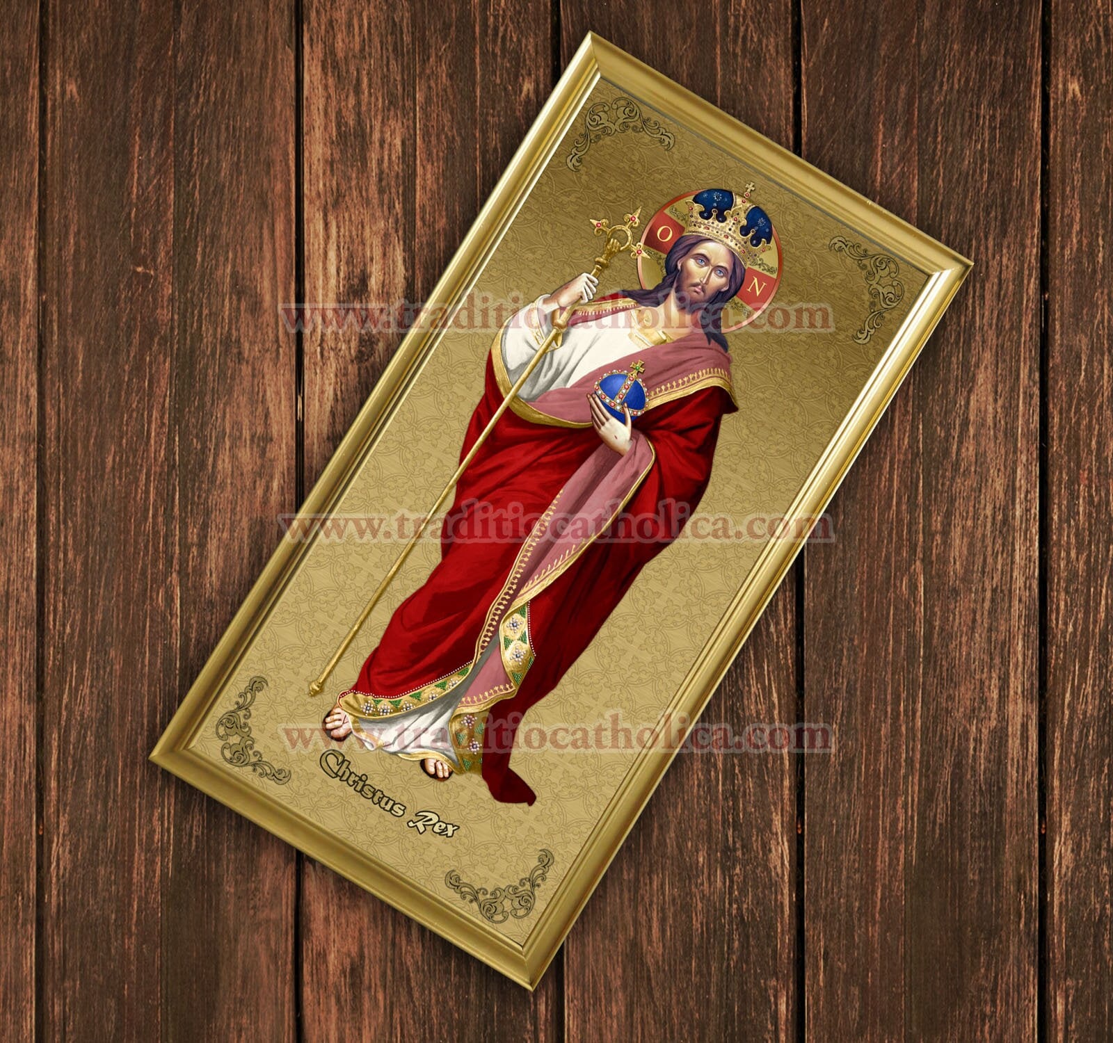 Jesus Christ The King Icon