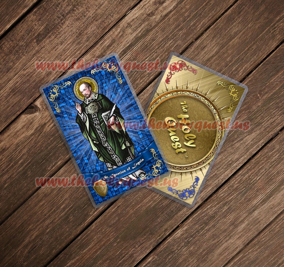 St. Ignatius of Loyola Collectible Card | Catholic Art & Gift | the ...