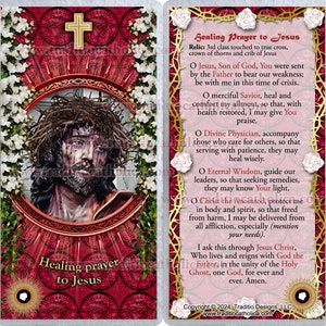 Jesus Relic Holy Prayer Card and Relic Anointing Oil. Jesus 3rd Class ...