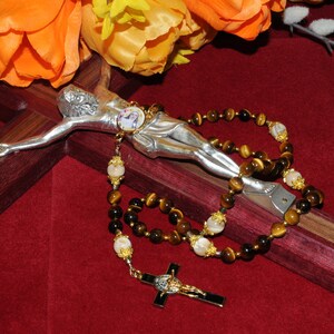 Saint Teresa of Avila Royal Limited Edition Precious Holy Rosary With ...