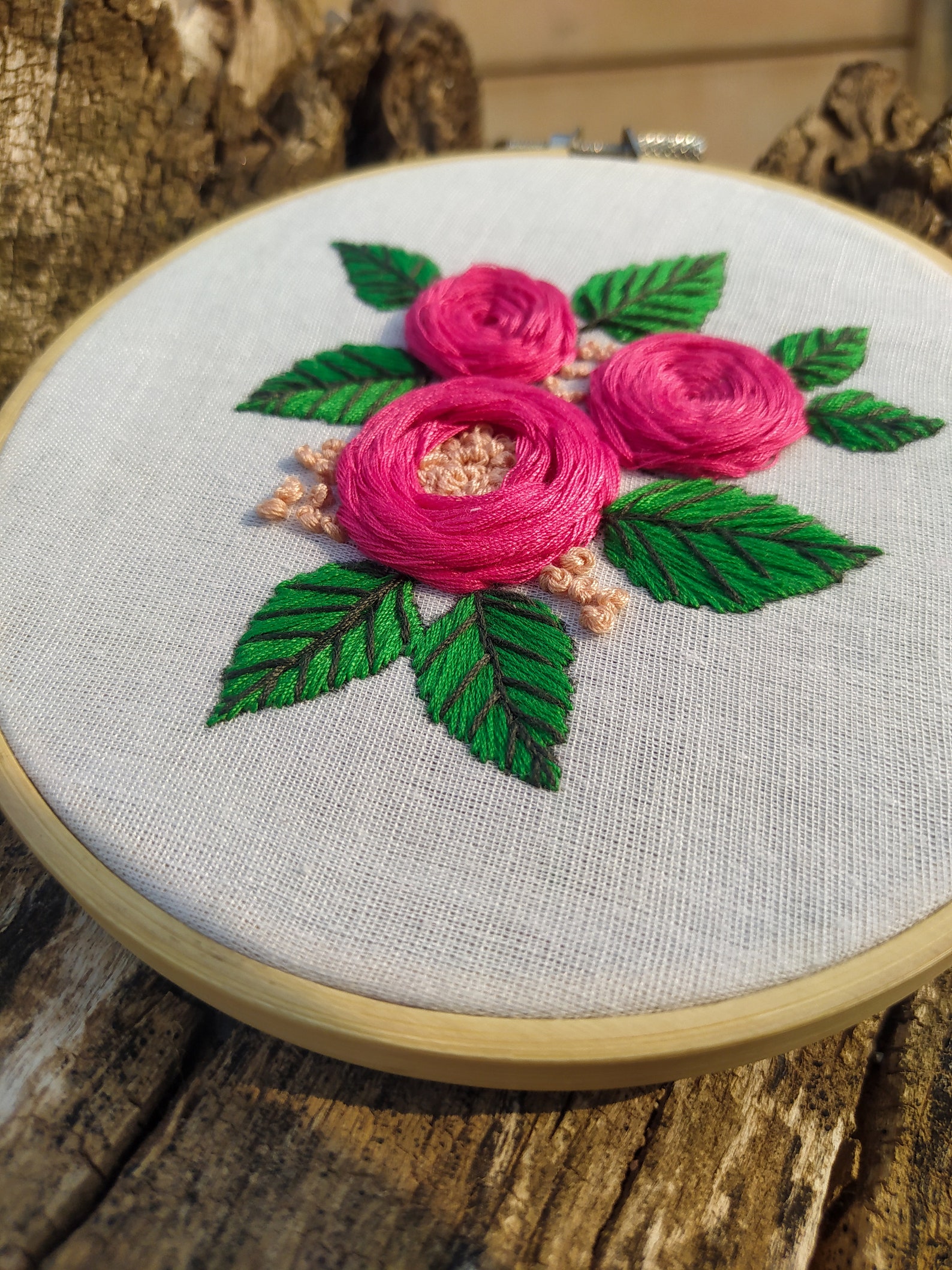 Rose Embroidery Pattern Pdf Flower Pattern Printable Hand Embroidery ...