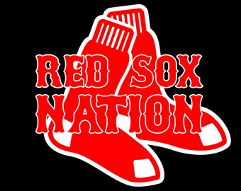Red sox nation | Etsy