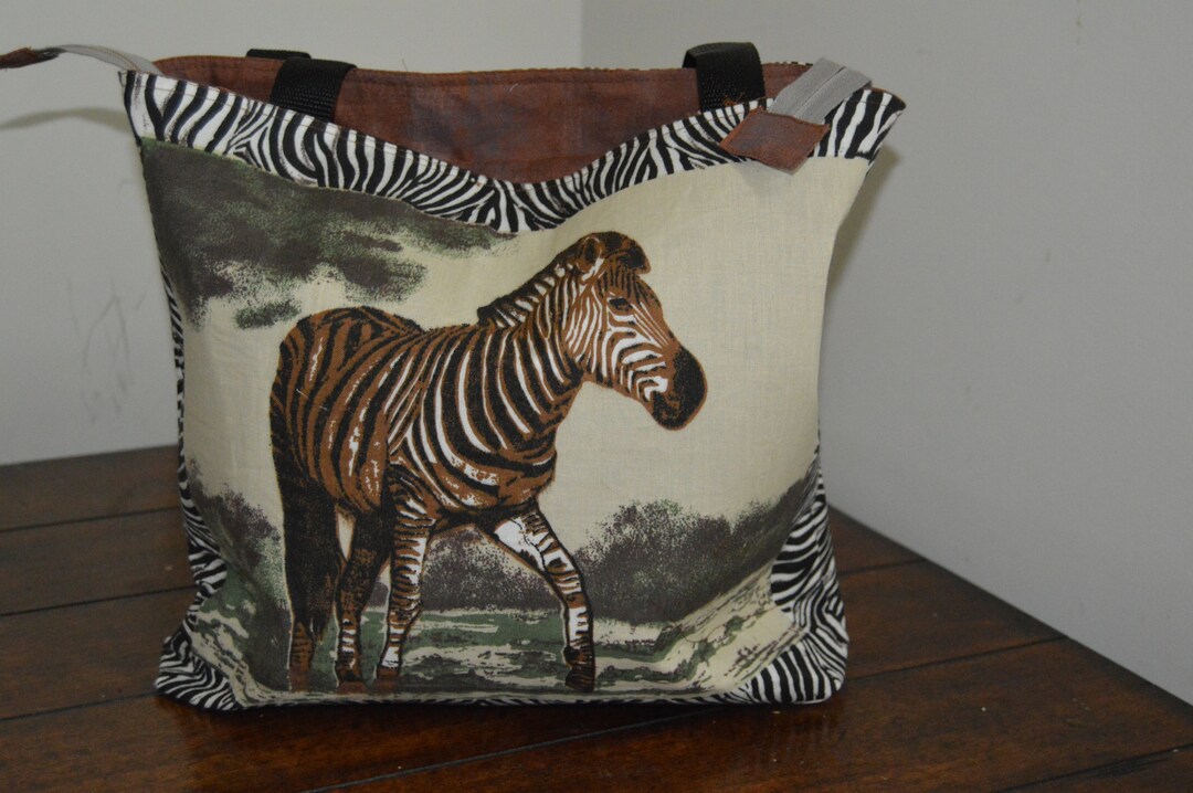 Zebra Bag - Etsy