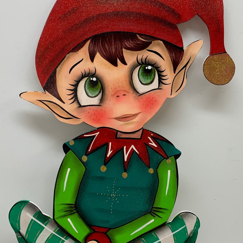 Elf Wreath - Etsy