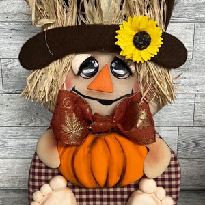 Scarecrow No-sew Patchwork - Etsy