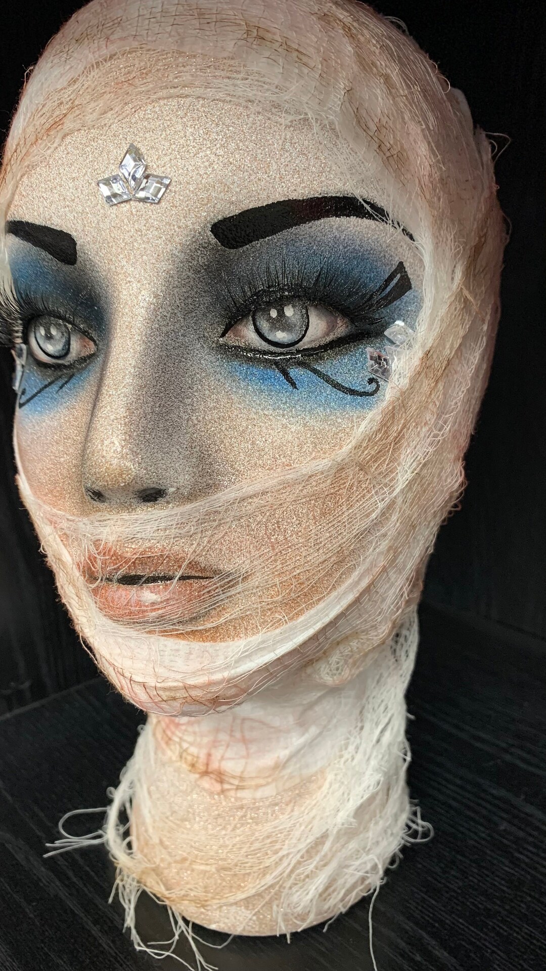 Mannequin Head Egyptian Mummy - Etsy