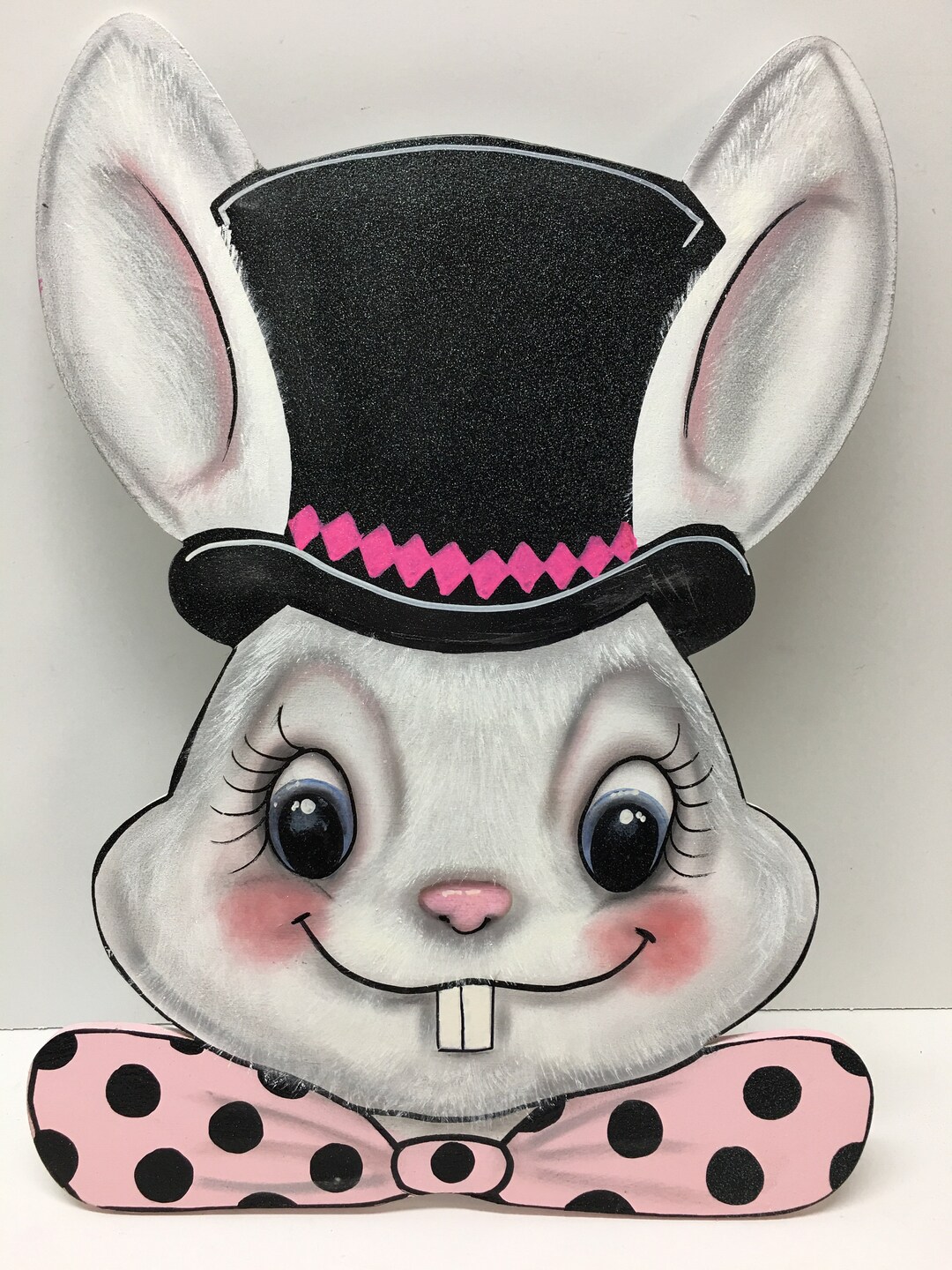 Bunny Head With Hat - Etsy