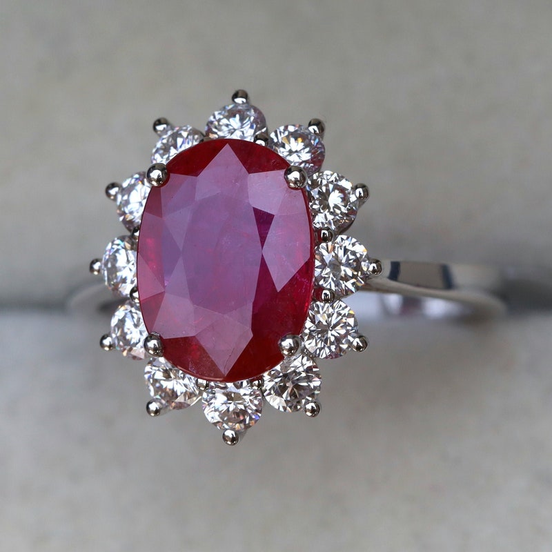 Red Ruby Ring - Etsy