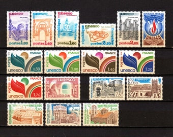 Unesco Stamps - Etsy