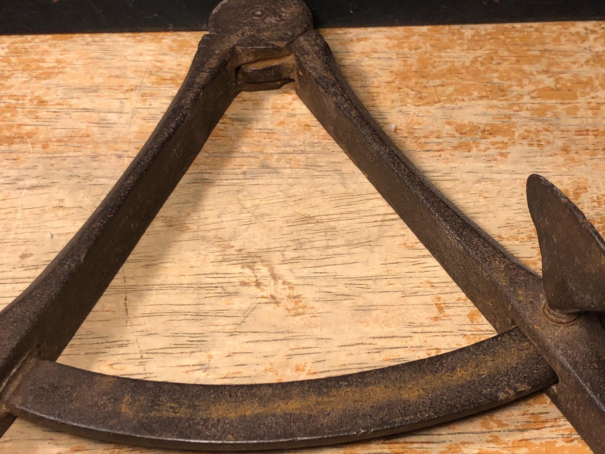 Antique 18th Century Wrought Iron Compass Dividers Charting Tool - Etsy