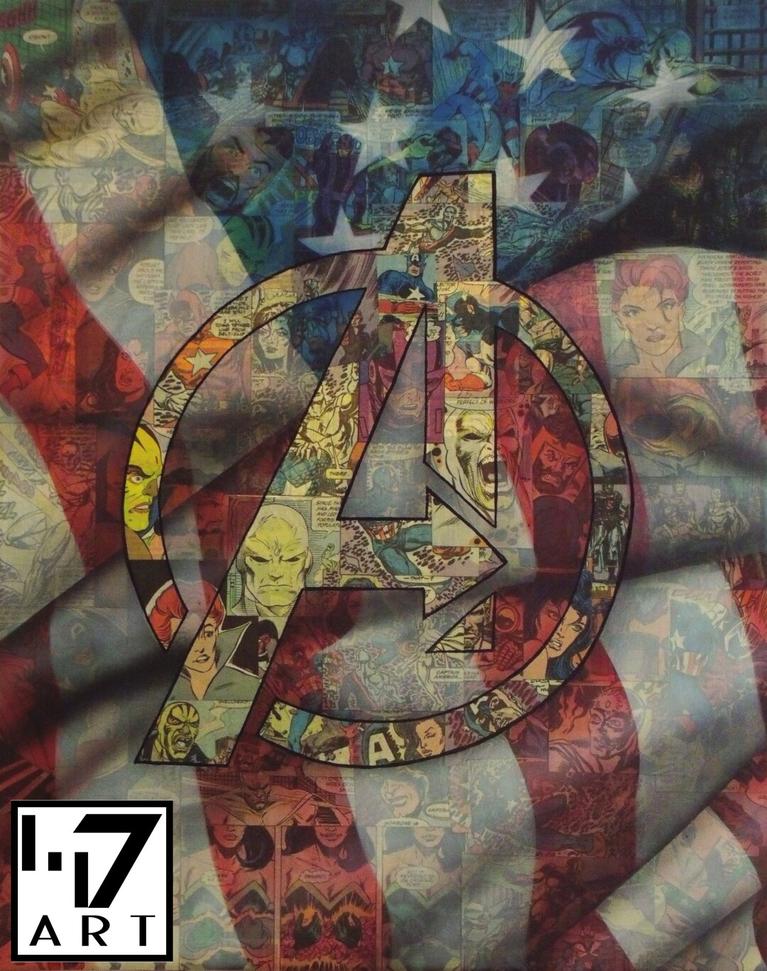 Avengers: the Collage - Etsy