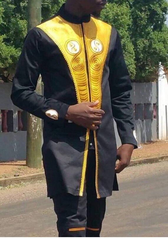 Men's African Shirt/ African Clothing /tunic Shirt/african | Etsy