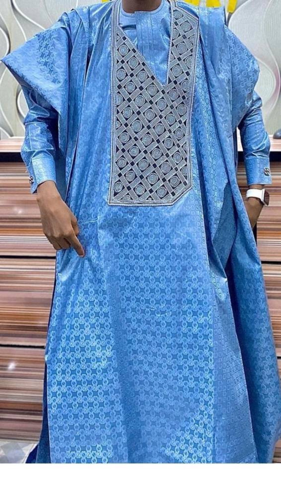 Bazin Riche/bazin Mensoutfit/bazin Africamens Wear/bazin Brocade - Etsy