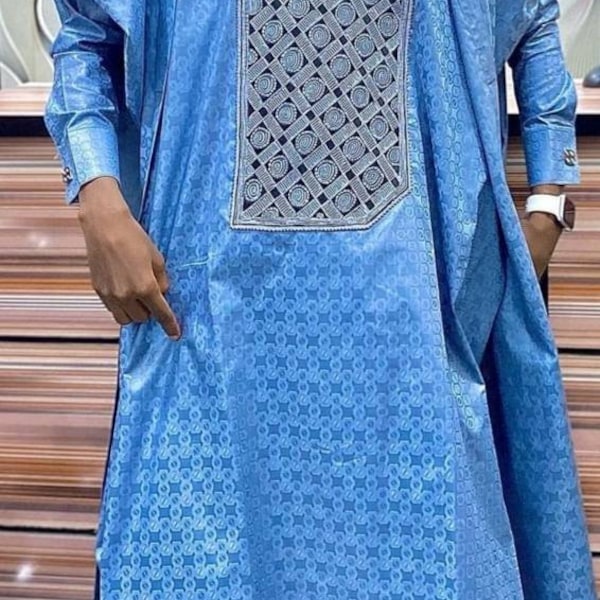 Bazin Riche Dress - Etsy