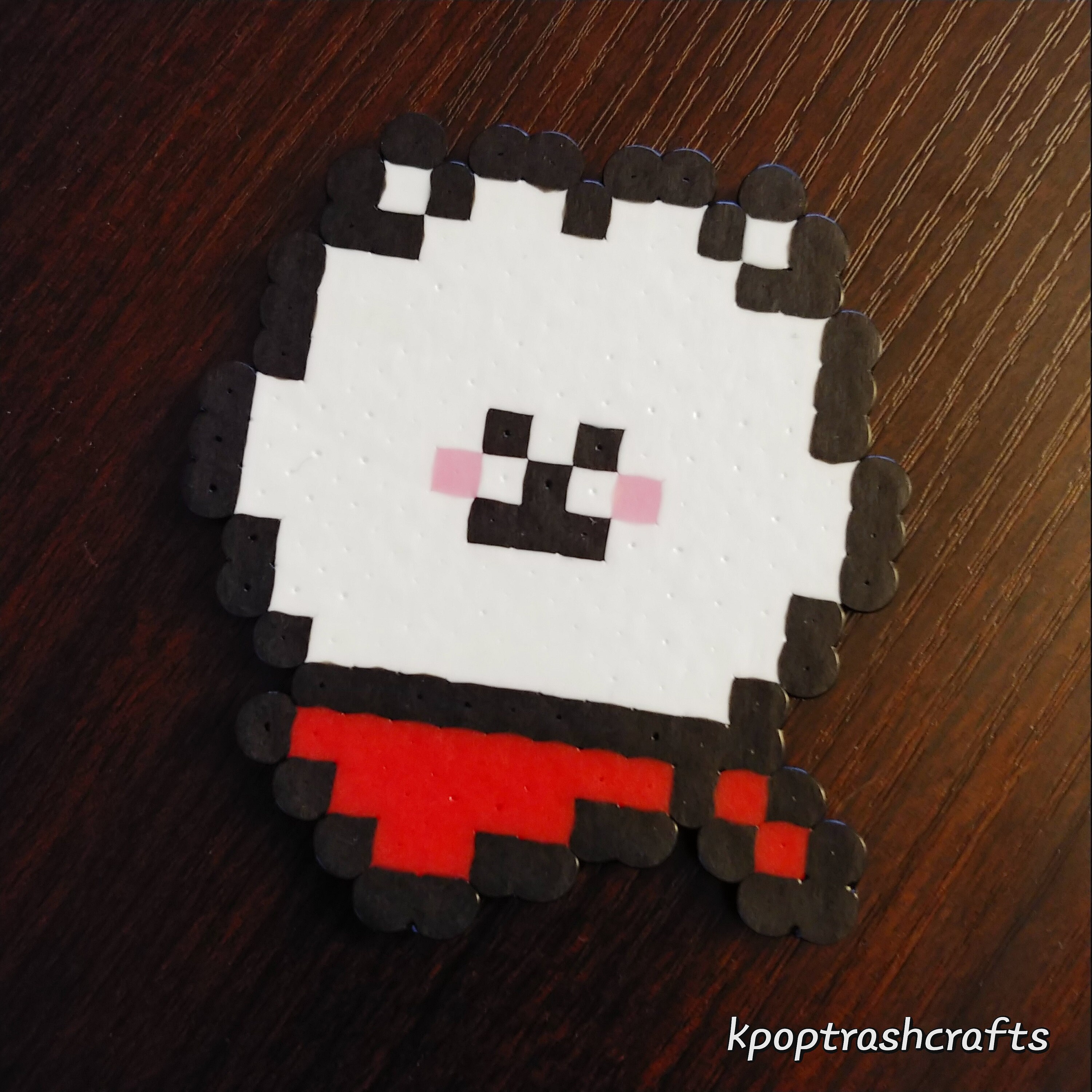 BT21 Perler Bead Pin - Etsy UK