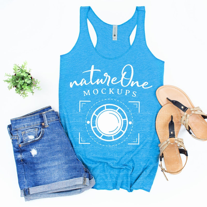 Turquoise Tank Top - Etsy