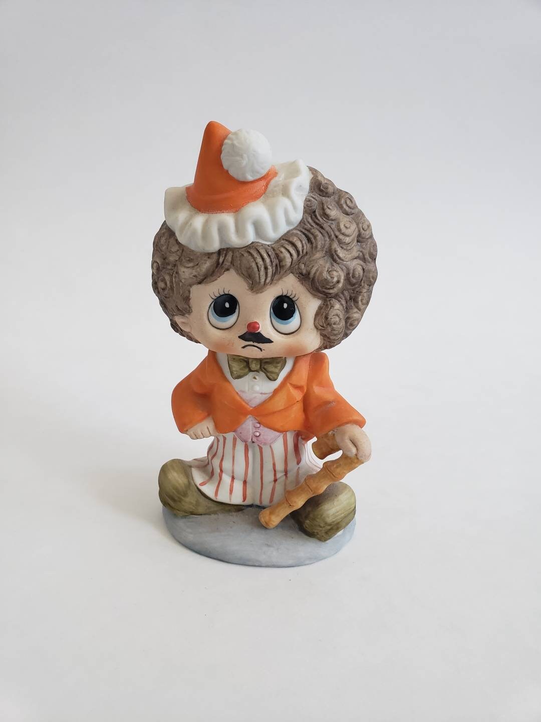 Sad Clown Figurine Porcelain Vintage Retro Made in Taiwan - Etsy