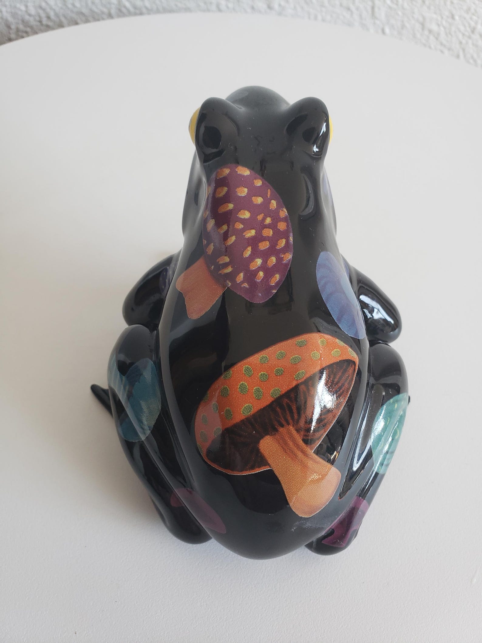 Fanciful Frogs Frog Figurine toadstool Westland Giftware 2002 - Etsy