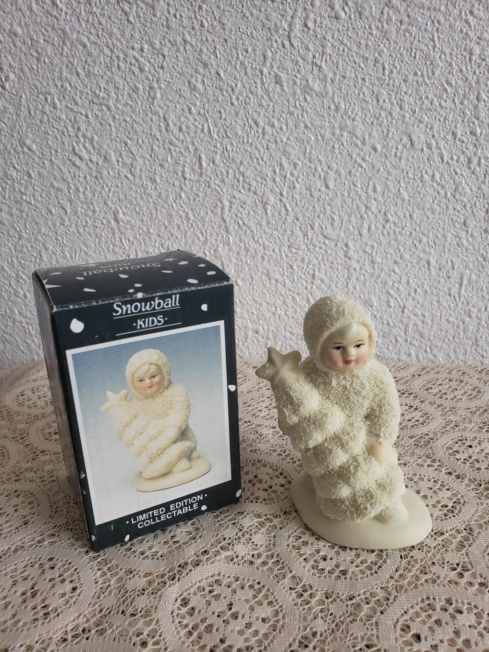 Snowball Kids 1996 New W/box Magic Creation Baby With Tree Figurine new ...