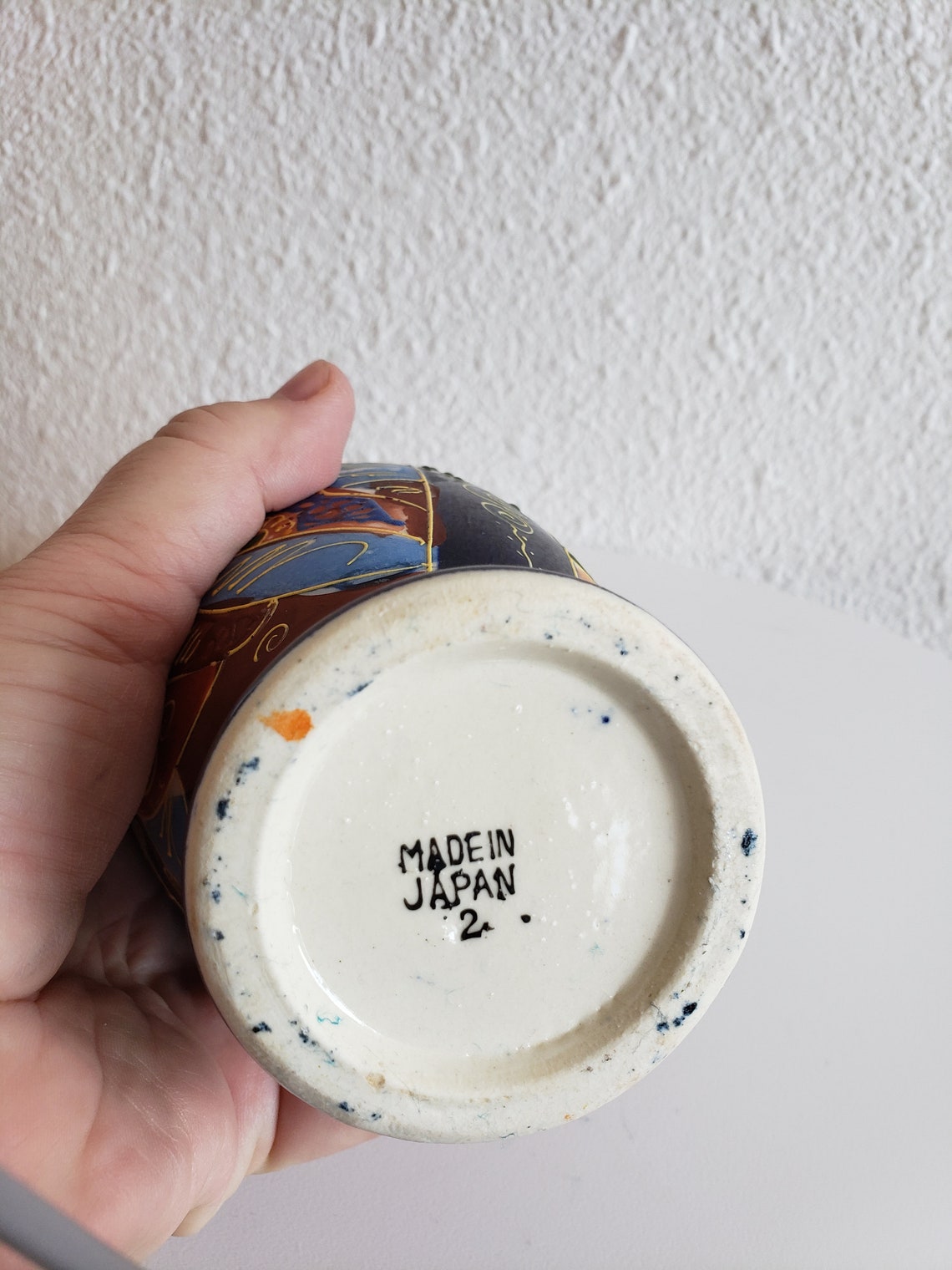 Moriyama Mori-machi Japanese Vase With Moriage Detai. - Etsy