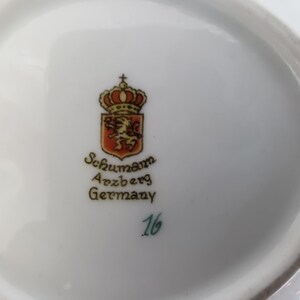 Schumann Arzberg Germany Wild Rose Blush Egg Oval Shaped Porcelain ...