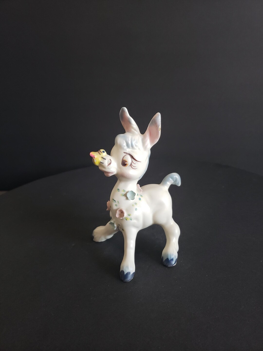 Vintage Anthropomorphic Donkey Figurine With Bee on Its Nose Ceramica ...