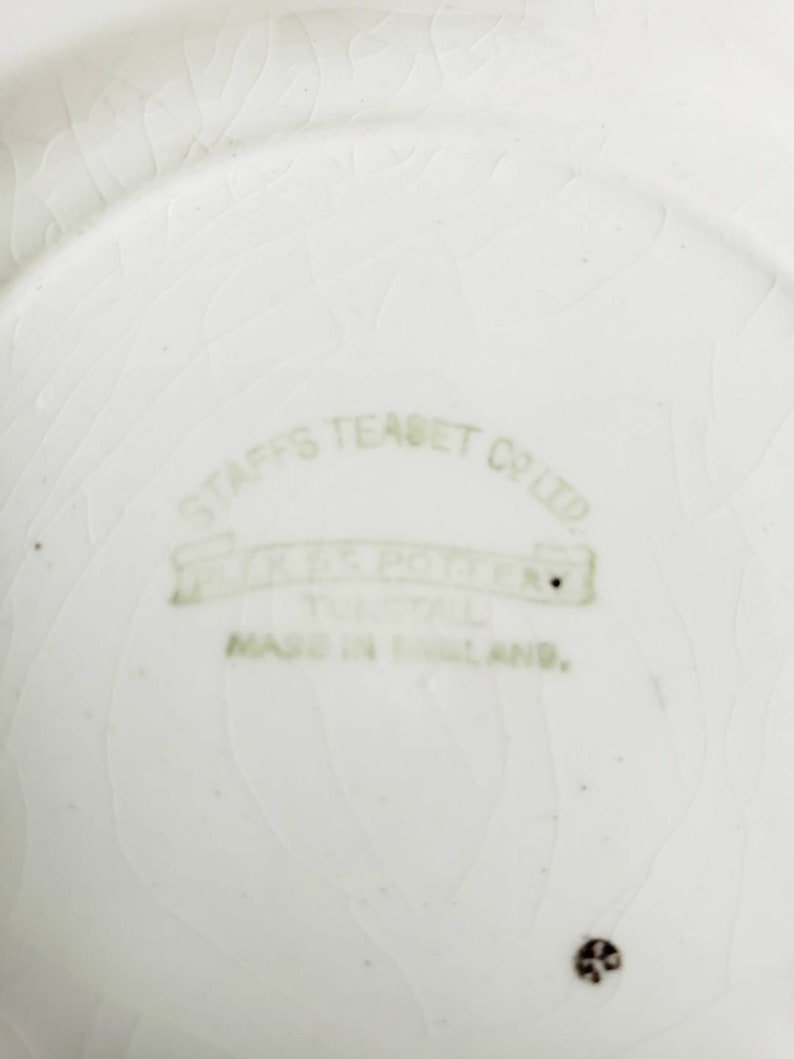 Midcentury Staffs Teaset Co. Ltd Plex St.pottery Tunstall Made - Etsy
