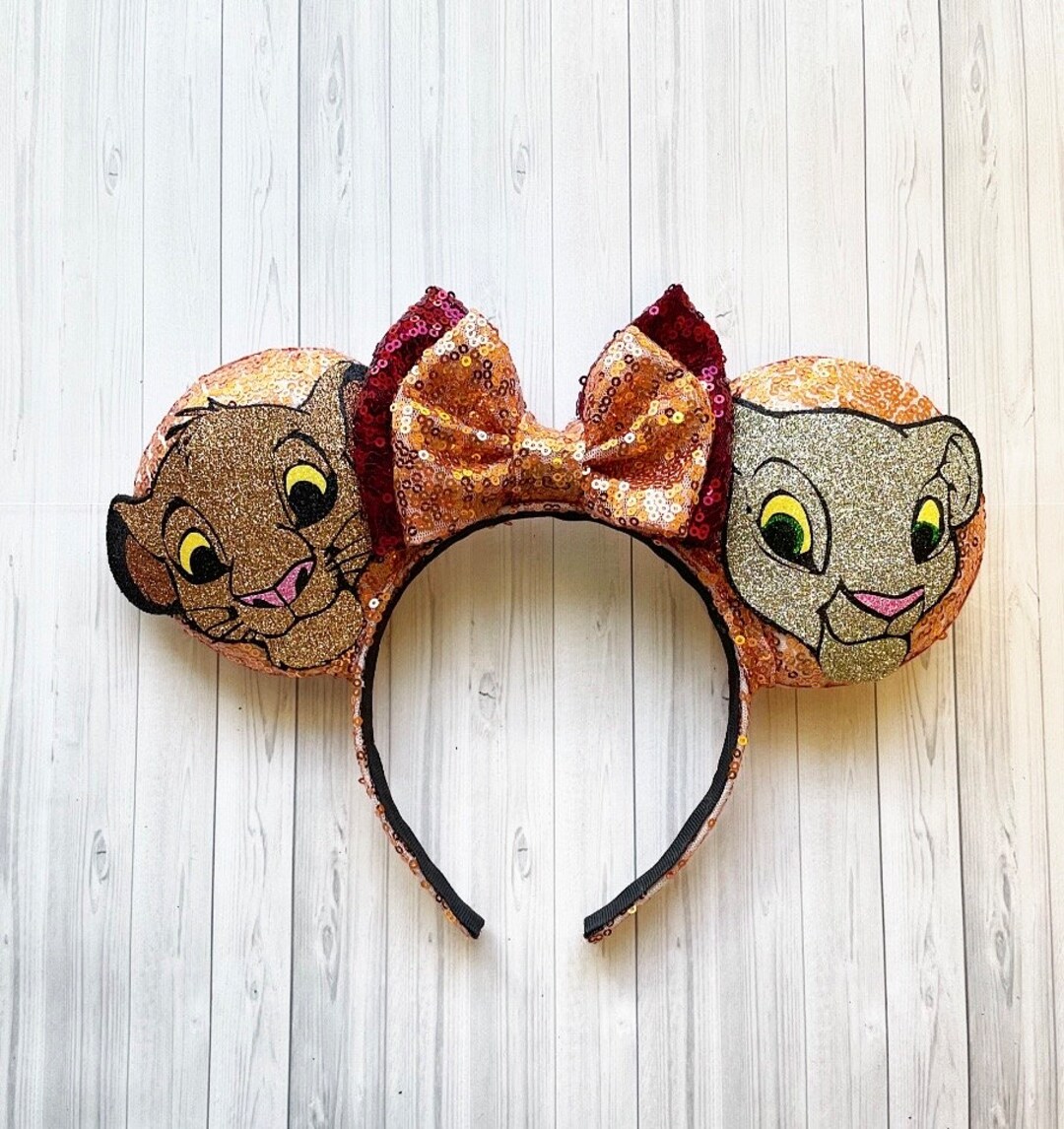 Simba & Nala by Mouse Ear Love - Etsy