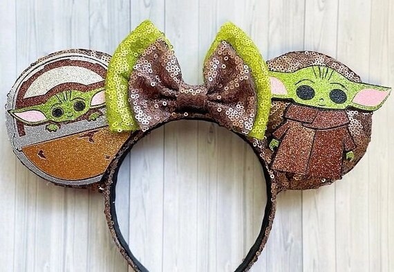 Grogu Baby Yoda by Mouse Ear Love - Etsy