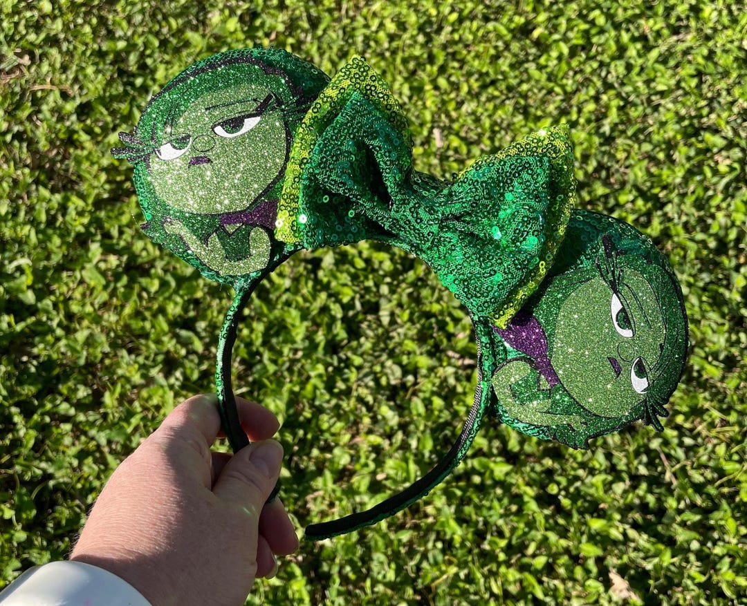 Disgust Mouse Ears Inside Out by Mouse Ear Love - Etsy
