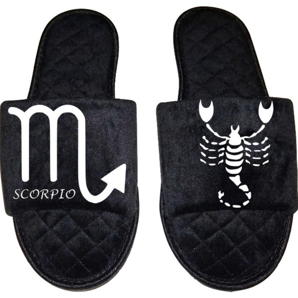 Scorpio House Shoes - Etsy