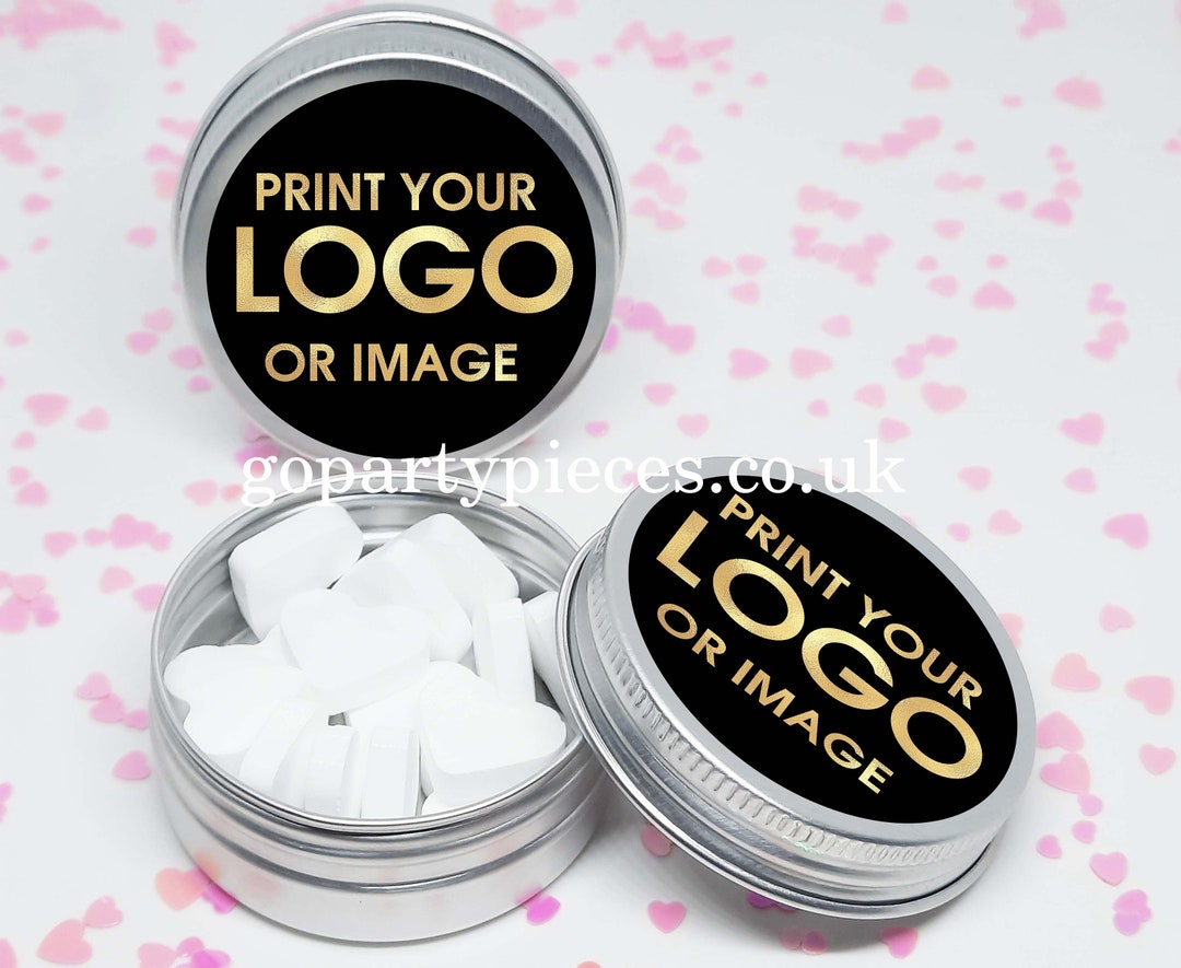 Personalized Company Merchandise Tins, Corporate Custom Promotional ...
