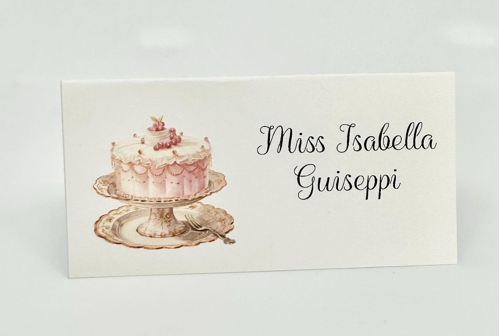 Bridal Shower Tea Party Menu Rococo European Ensemble - Etsy