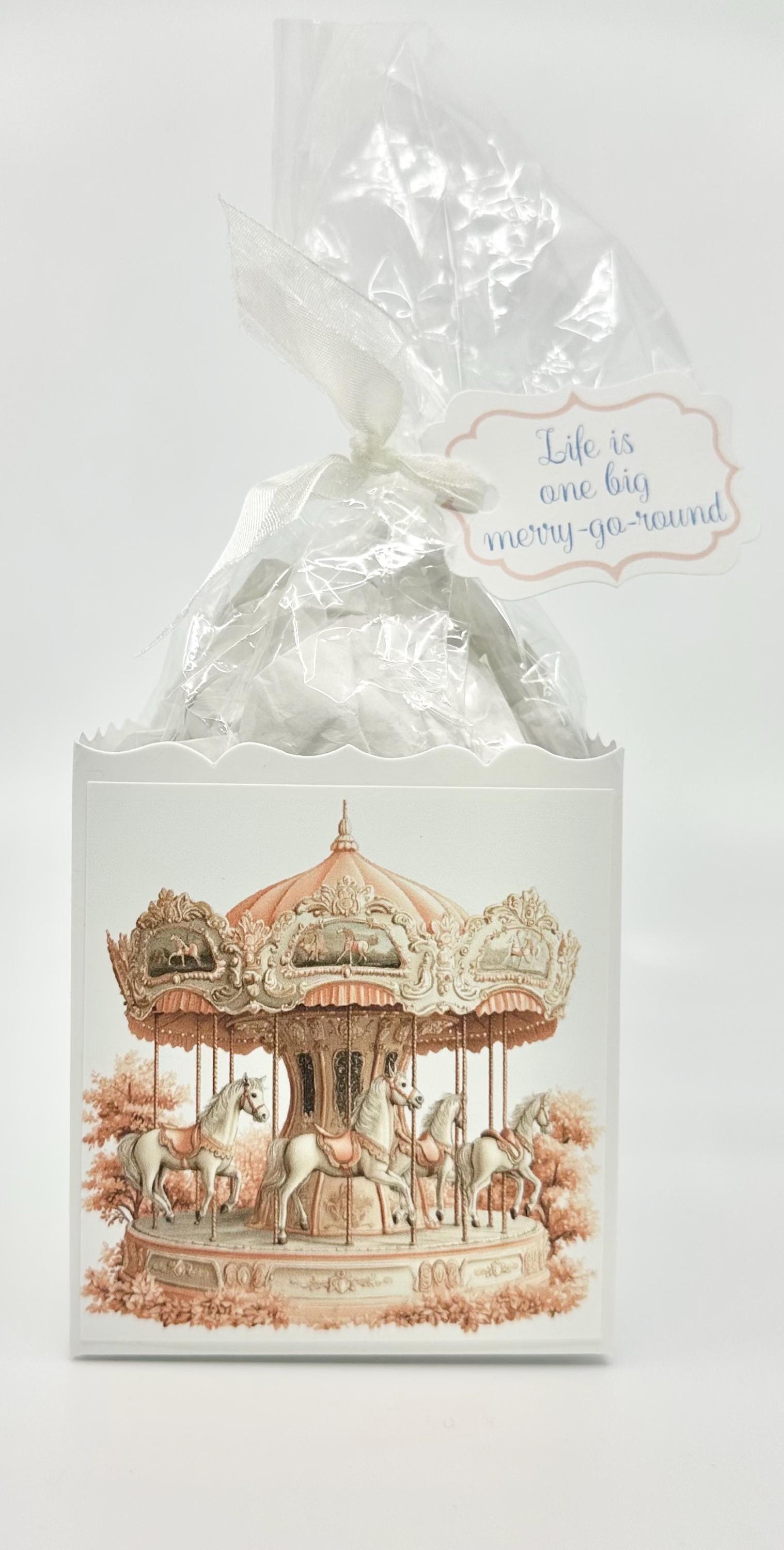 Circus Carnival Horse Carousel Party Favors Gift Box & Bag for Bridal ...