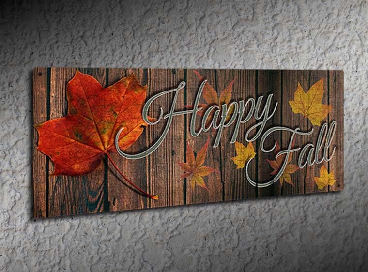 Happy Fall Wood Rustic Wood Looking Background - Etsy
