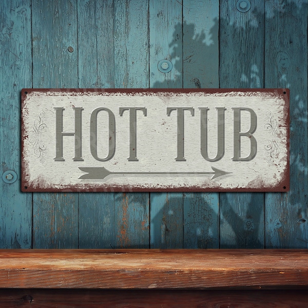 Hot Tub Signs - Etsy