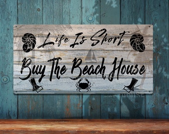 Beach Life Sign - Etsy