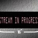 Stream in Progress Black Rustic Metal Street Sign Made - Etsy