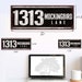 1313 Mockingbird Lane - Custom Address Sign - Rustic Looking Aluminum ...